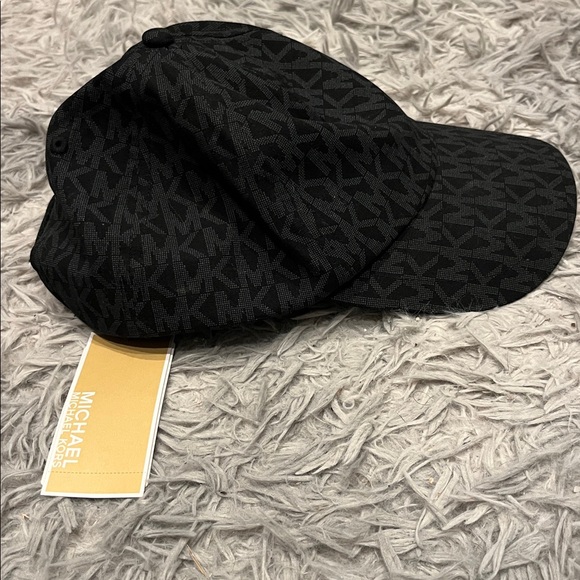 Michael Kors | Accessories | Michael Kors Mk Baseball Cap Hat All Over ...